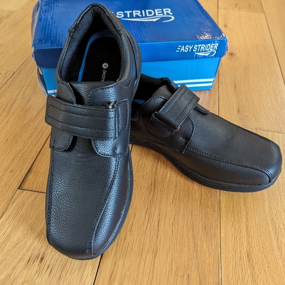 Shoes | Nwt Easy Strider Black Clubman Monkstrap Boys Shoes Size 7 ...
